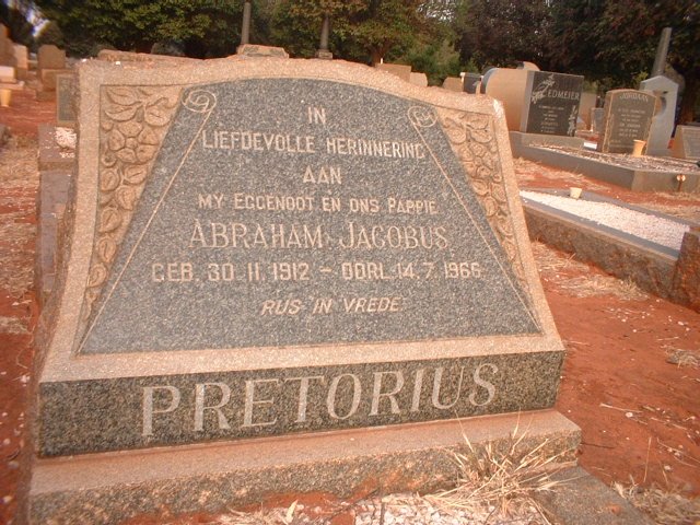 Die Pretoriusfamilie webblad