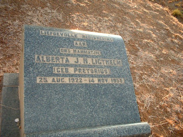 Die Pretoriusfamilie webblad