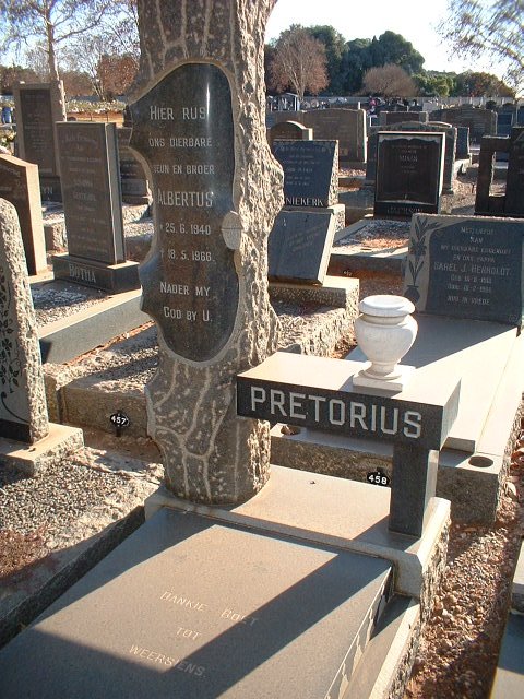 Die Pretoriusfamilie webblad