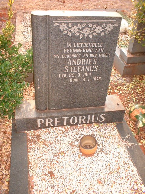 Die Pretoriusfamilie webblad