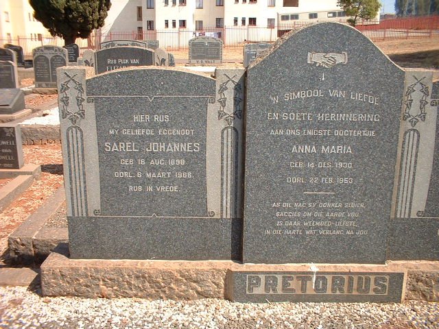 Die Pretoriusfamilie webblad