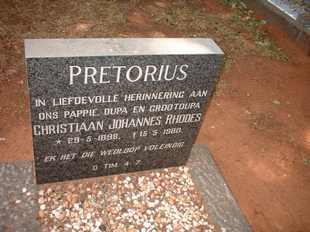 Die Pretoriusfamilie webblad