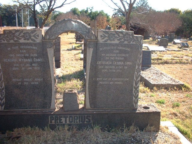 Die Pretoriusfamilie webblad