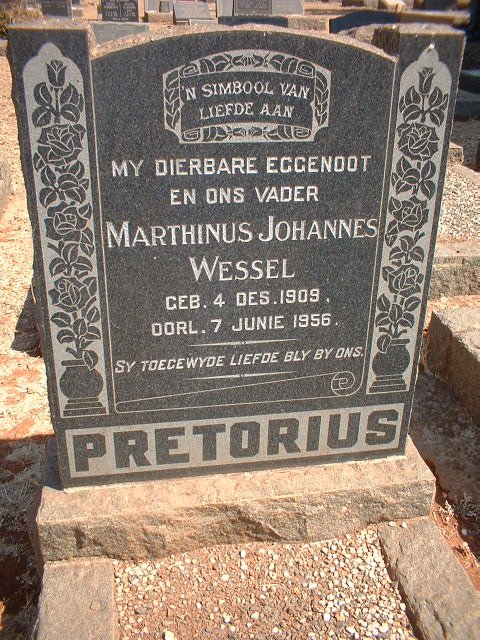 Die Pretoriusfamilie webblad