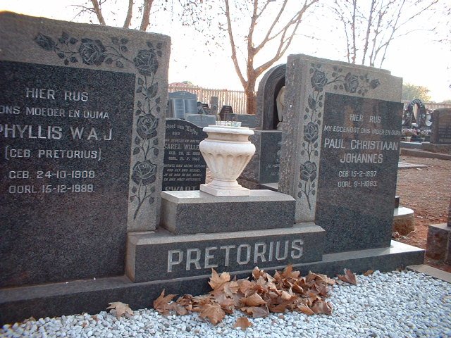 Die Pretoriusfamilie webblad