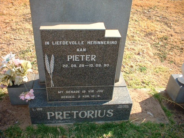 Die Pretoriusfamilie webblad