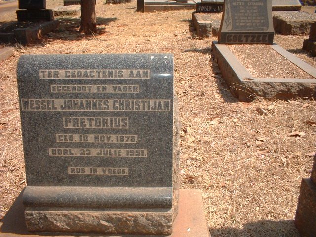 Die Pretoriusfamilie webblad